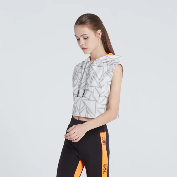 UNBOUND PIT LANE II CROPPED TOP เสื้อครอปมีฮู้ด เสื้อเอวลอย เสื้อฮู้ดแ ...