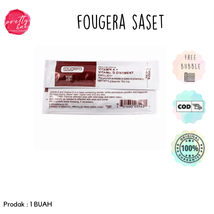 Fougera SACHET / FOUGERA TUBE Aftercare untuk Sulam Alis atau perawatan ...