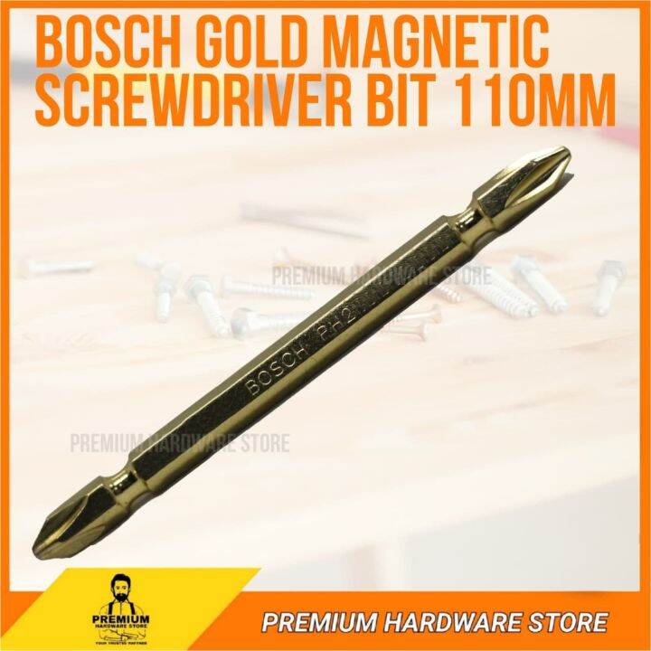 Bosch Gold Magnetic Screwdriver Drill Bit | Lazada