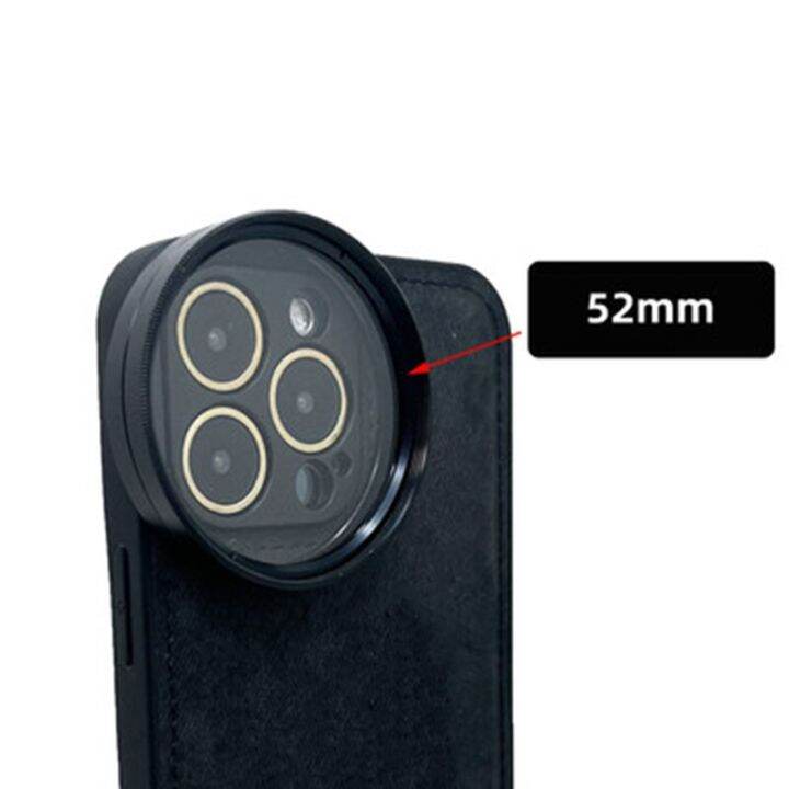Universal 52MM Thread Interface Filter Ring Adapter Phone Case for ...