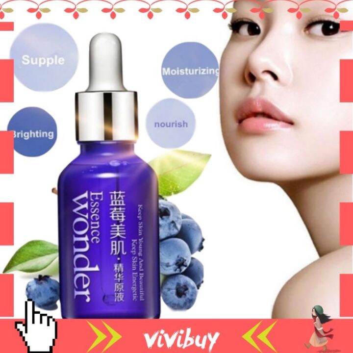 🌟BIOAQUA Blueberry Hyaluronic Face Lifting Serum Acid Liquid Anti ...