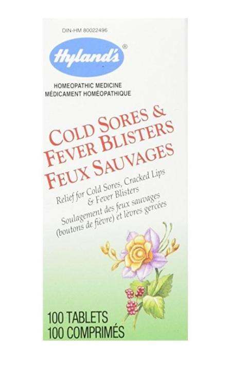 Hyland's Cold Sores and Fever Blisters Tablets, Natural Relief for Cold ...