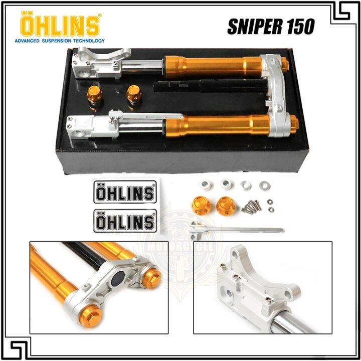 Ohlins Motorcycle Inverted Front Shock For Yamaha Sniper150 Sniper135 ...