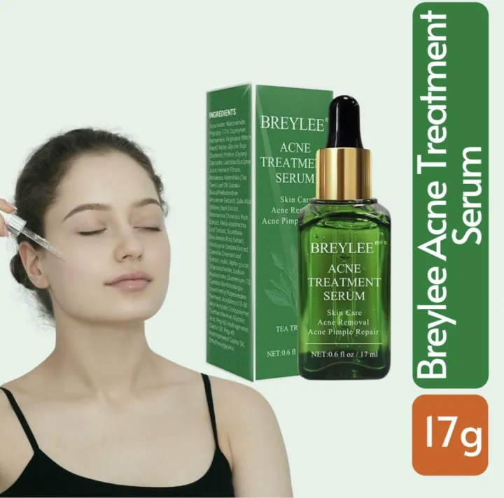 BREYLEE Acne Treatment Serum Anti Acne Scar Removal Cream Whitening Repair Pimple 17ml | Lazada PH