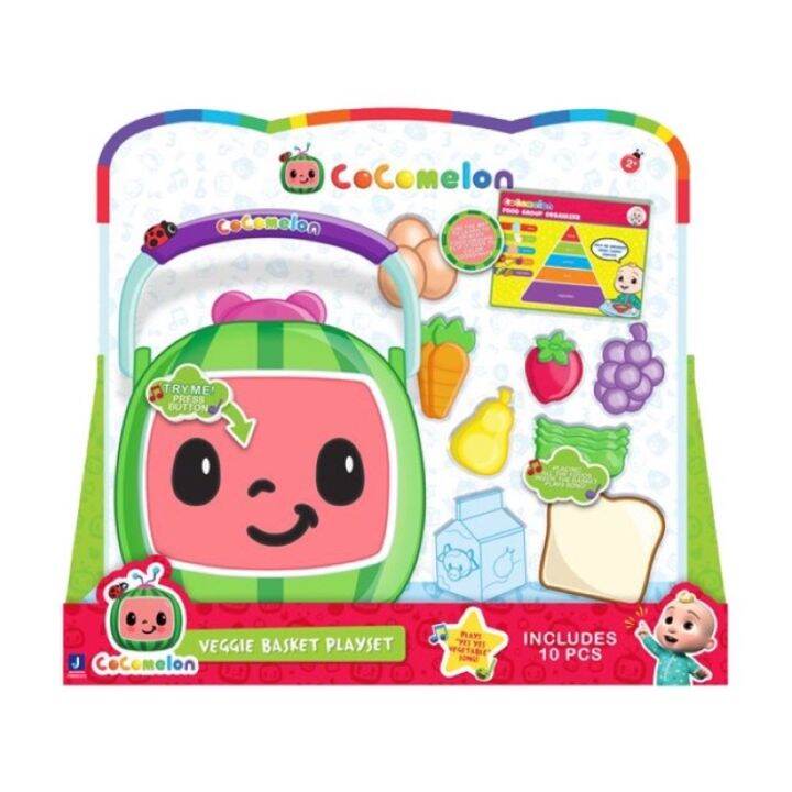 Cocomelon Roleplay Yes Yes Vegetables Basket | Lazada Indonesia