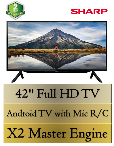 Sharp FHD LED Android 42 TV 2TC42BG1X | Lazada