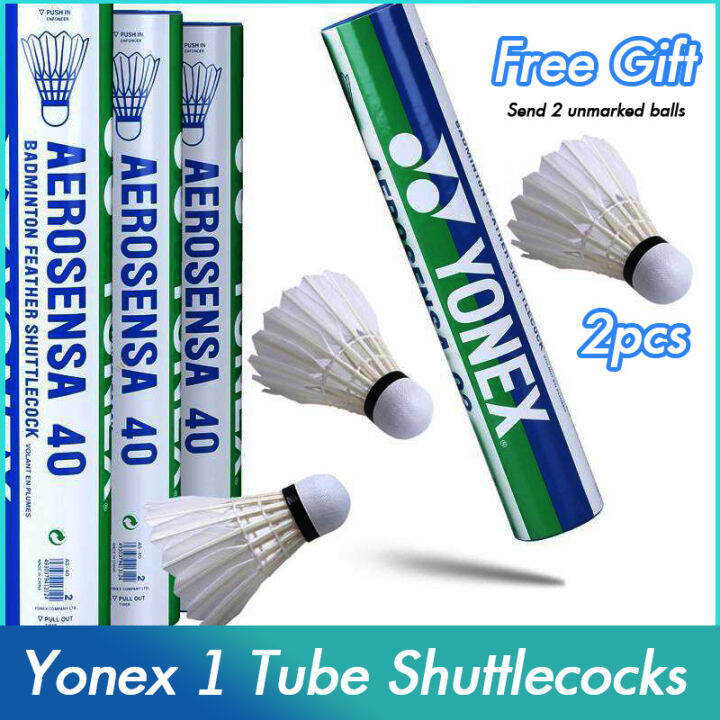 1 Tube Yonex Shuttlecocks AS-50 AS-40 AS-30 for Competition Goose ...