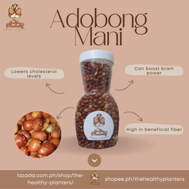 Adobong Mani (400 GRAMS in JAR) | Lazada PH
