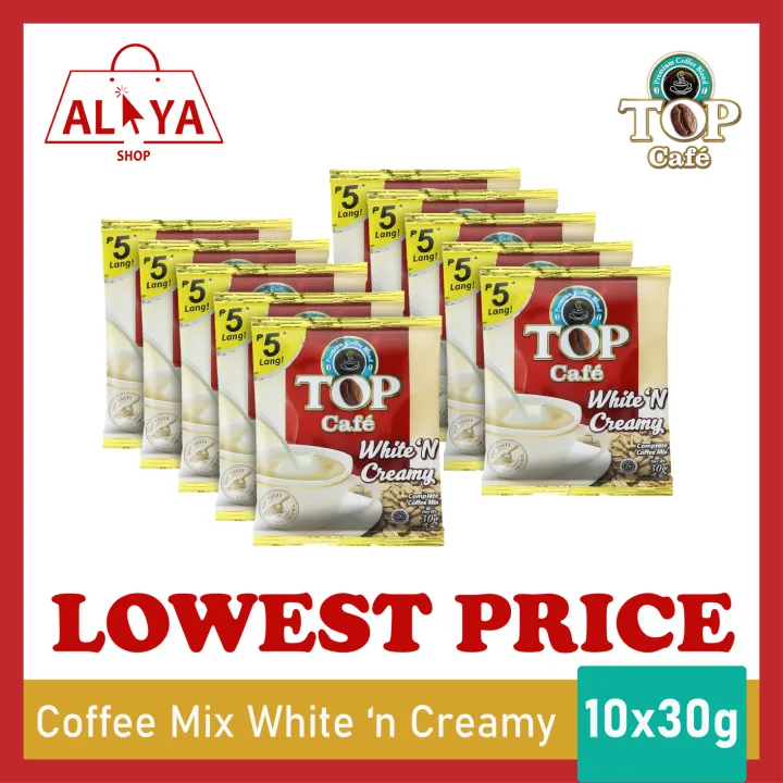 TOP Café White 'N Creamy 3-in-1 Coffee Mix 30g - Top Café White Creamy ...