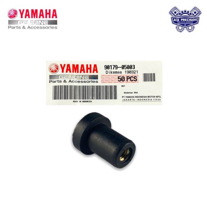 WINDSHIELD/VISOR RUBBER NUT 90179-05003 YAMAHA GENUINE easy to use ...