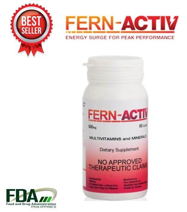 IFERN Fern Activ 60 Capsules [ 1 BOTTLE ] - CatrionasCollection | Lazada PH