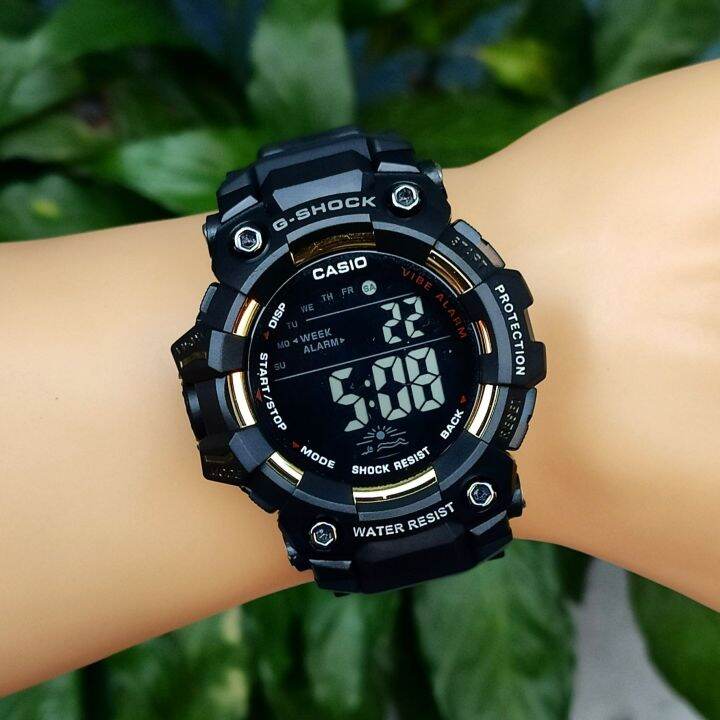 G Shock Gold Ring Face Digital Watch Actual Pic. | U.S Grade Japan ...