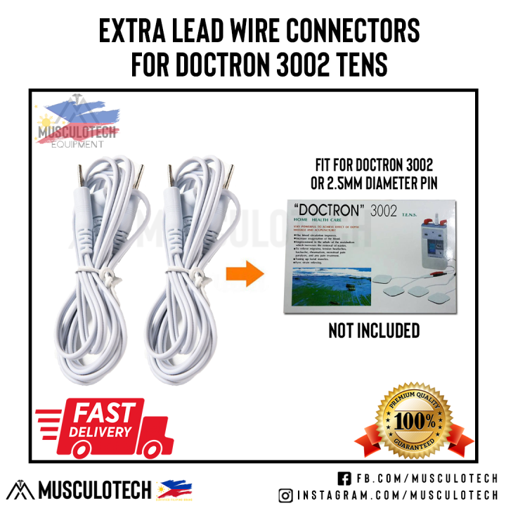 Replacement Electrode wire for Doctron 3002 TENS or Doctor Ho's Pain ...