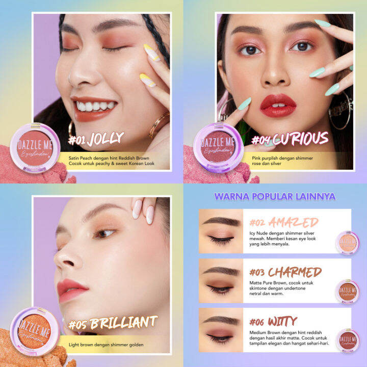 Dazzle Me Pov Eyeshadow Lazada Indonesia