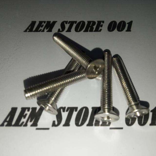 Baut JF M6 X 40 (4cm) stainless | Lazada Indonesia