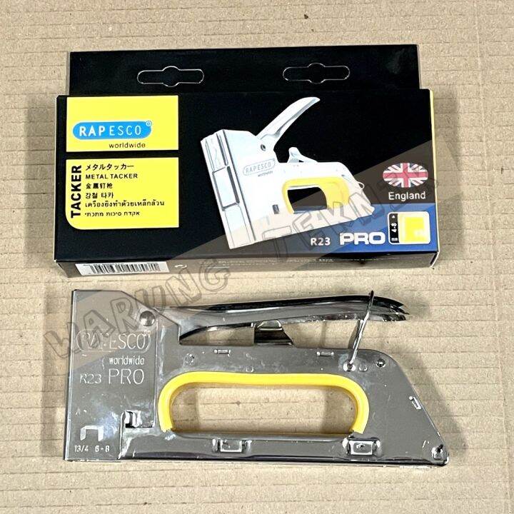 RAPESCO STAPLES GUN TACKER STAPLE TEMBAK R23 PRO HEAVY DUTY | Lazada ...