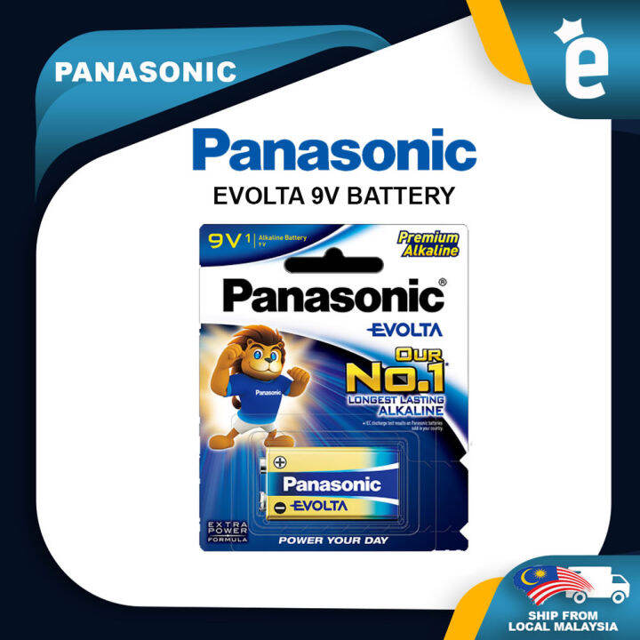 Panasonic Evolta 9V Alkaline Battery | Lazada