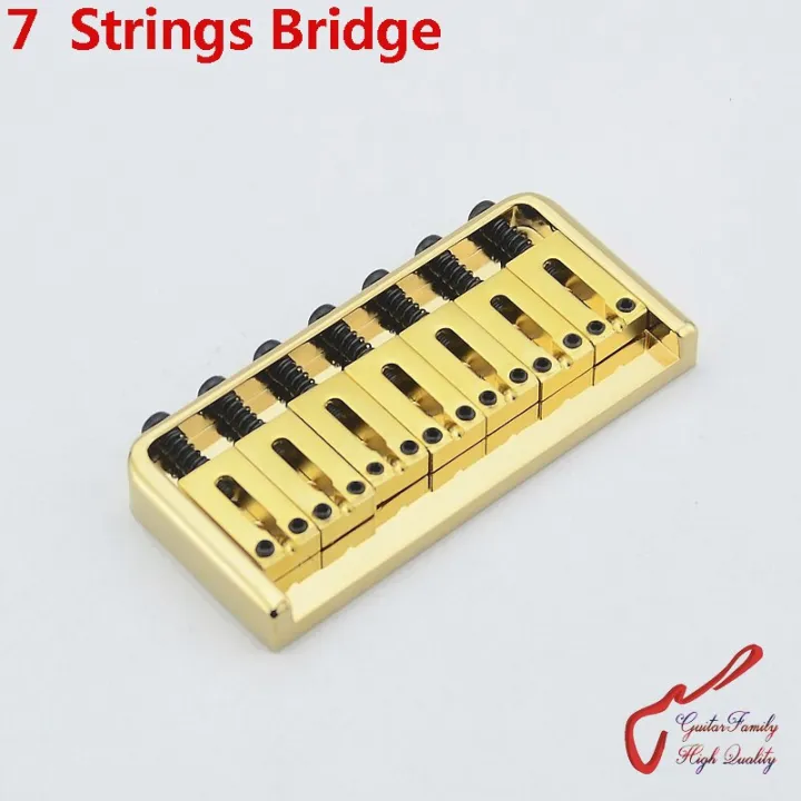 1 Set GuitarFamily Super Quality 7 Strings Electric Guitar Fixed Bridge ...