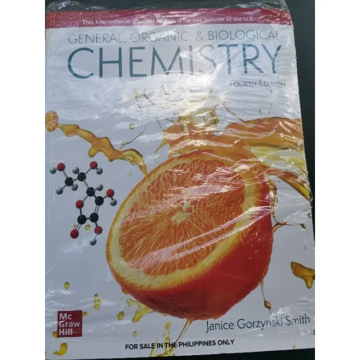 GENERAL, ORGANIC, & BIOLOGICAL CHEMISTRY 4TH EDITION BY JANICE GORZYNSKI SMITH | Lazada PH