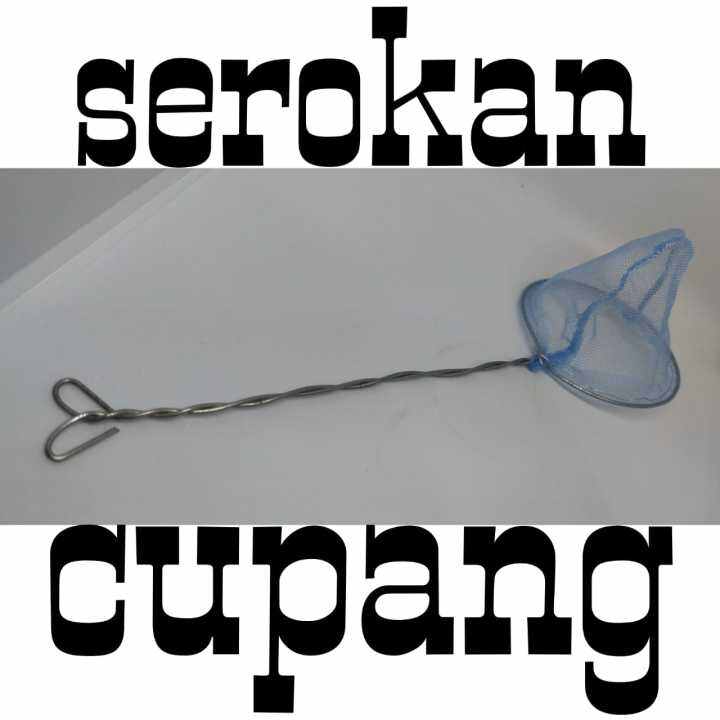 Serokan Ikan Cupang [ saringan cupang, encu ] | Lazada Indonesia