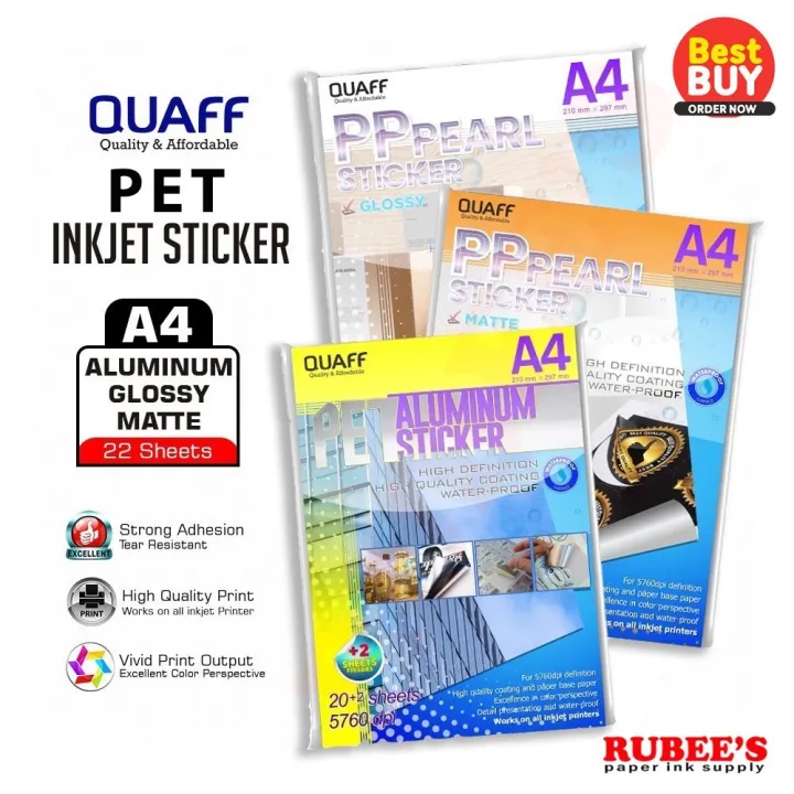 QUAFF PP Pearl Glossy/Matte/Aluminum | Lazada PH