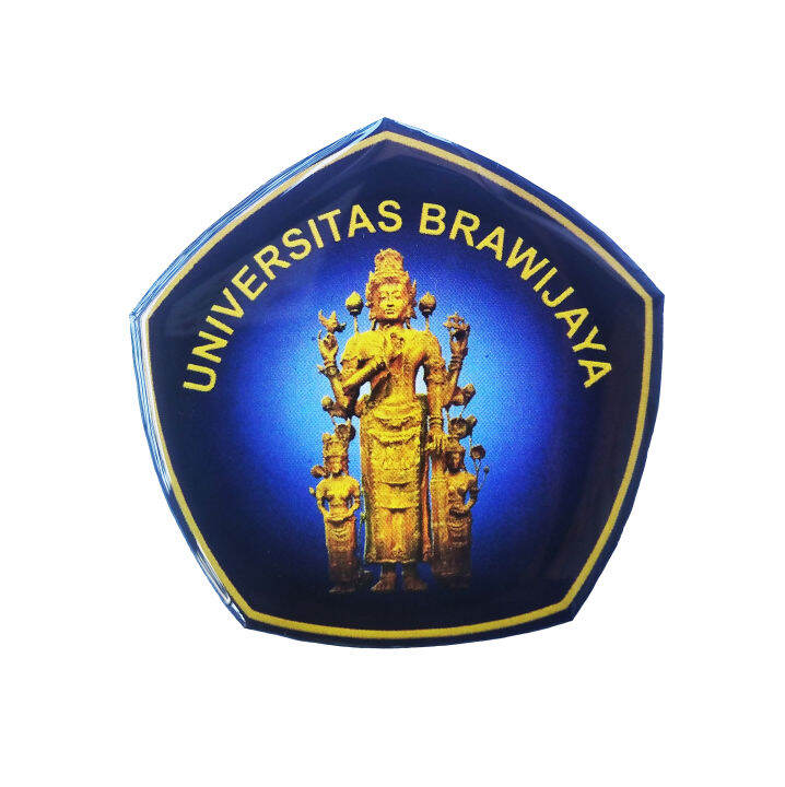 Stiker Timbul Emblem Universitas Brawijaya Malang Keren!! | Lazada ...