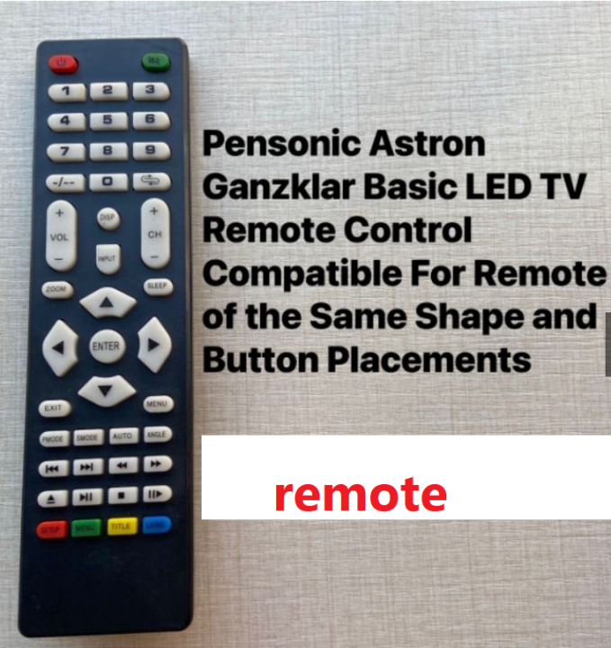 Astron Pensonic Ganzklar Smart TV Remote | Lazada PH