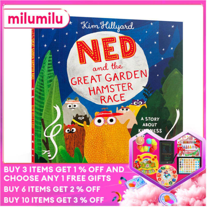 milu Original English Ned and the Great Garden Hamster Race： Children's ...