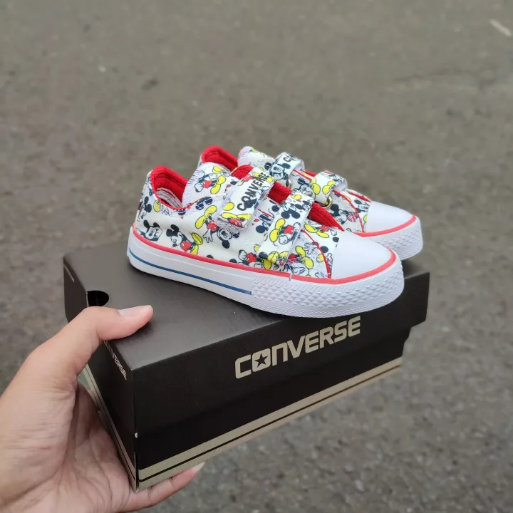 Sepatu Anak Laki dan Perempuan Sneakers Anak Cowo Cewe Mickey Mouse Low ...