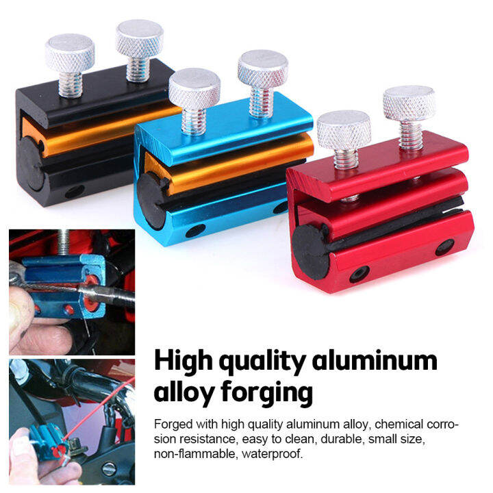 Dual Cable Oiler Lubricator Tool Universal Twin Clamp Cable Oiler for ...