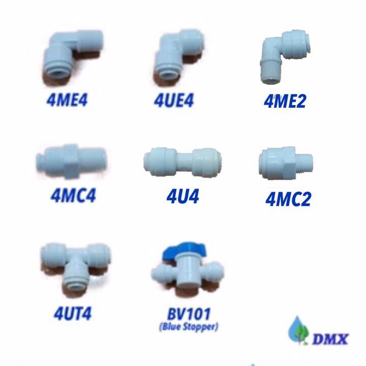 All type Elbow Water Filter Fittings/Connectors 1/4” | Lazada