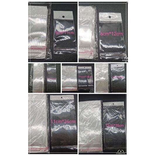 Opp White card head packaging bag | Lazada PH