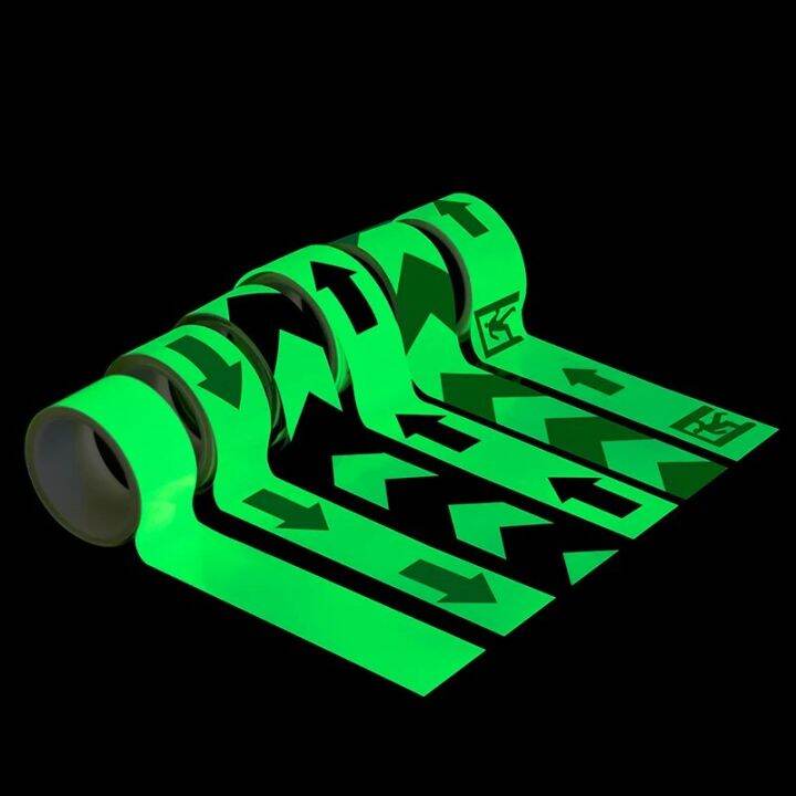 Luminous Reflective Tape Glow In The Dark Tape Self-luminous Warning ...