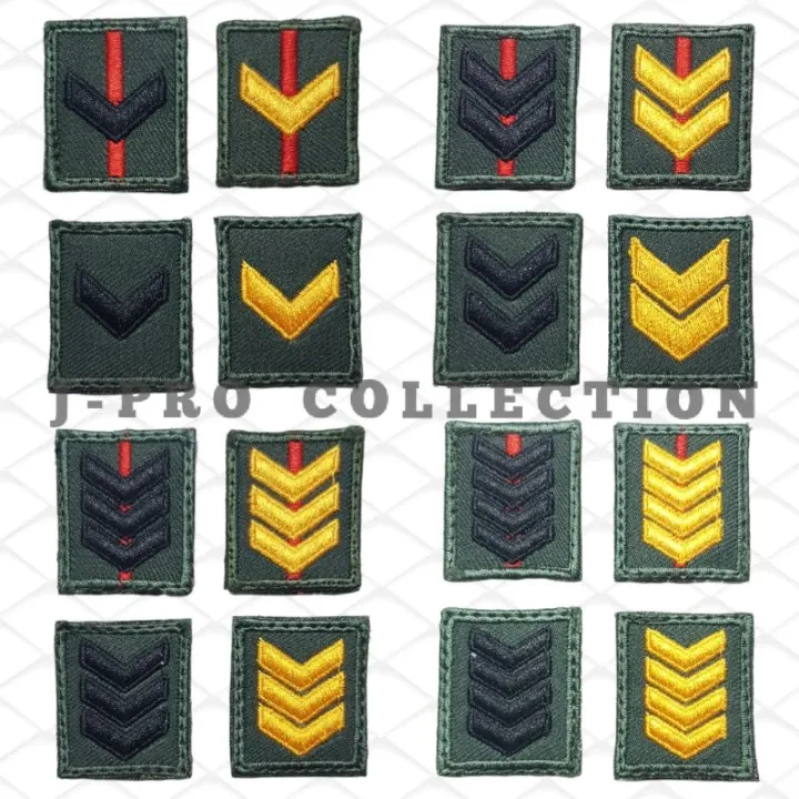 PANGKAT TOPI PDL PDH TNI AD SERDA SERTU SERKA SERMA | Lazada Indonesia