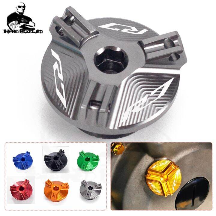 Modified Tank Covers For Yamaha YZF R7 YZFR7 2021 2022 Fuel Cap Oil Cap ...