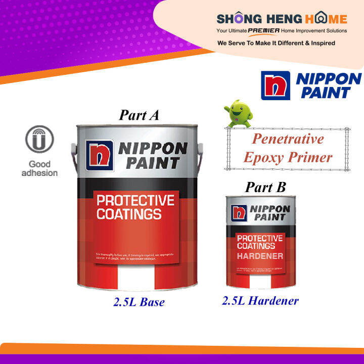 5L Nippon Paint Penetrative Epoxy Primer | Lazada