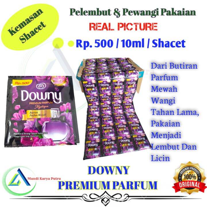 Downy Renceng Shacet 500 an 10 ml Per Shacet Pewangi Pakaian 1 Renceng ...
