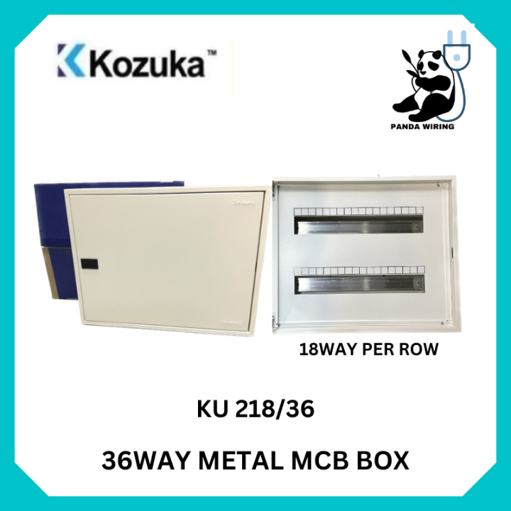 KOZUKA KU-218/36 Metal Enclosure Box (36WAY) / (KU218/36) #METAL CLAD # ...