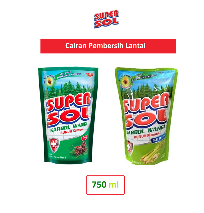 Super Sol Karbol Wangi 750ml | Lazada Indonesia