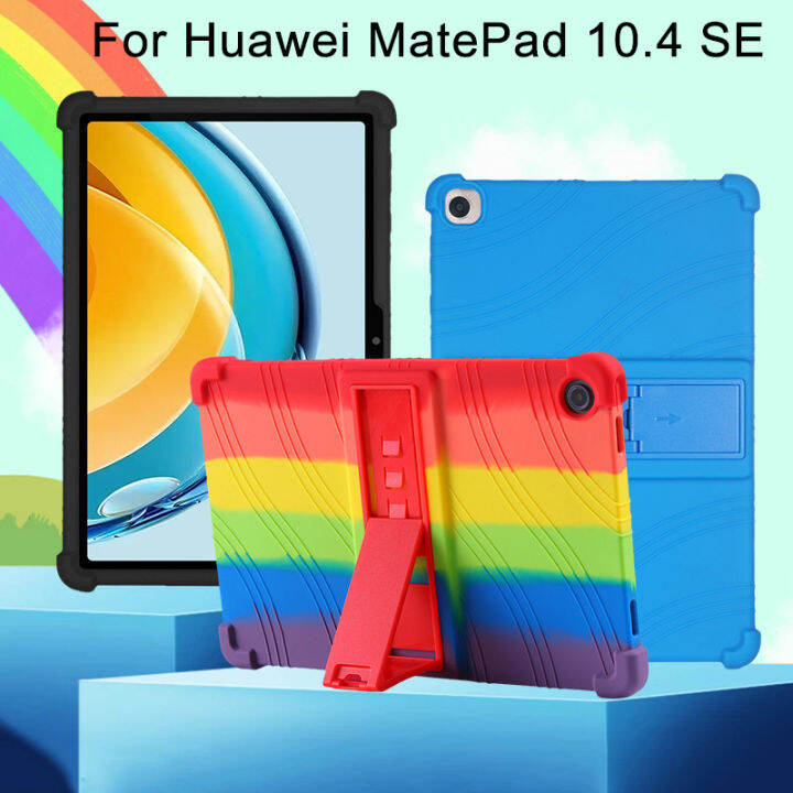 สำหรับ Huawei MatePad 10.4 SE เคส MatePad AGS5-L09 10.4นิ้ว AGS5-W09 4มุมฝาครอบซิลิโคนกันกระแทก ...