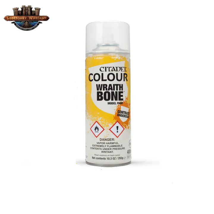 [BSFพร้อมส่ง]Citadel : SPRAY: WRAITHBONE (400ML) สีสเปรย์สำหรับทำสี ...