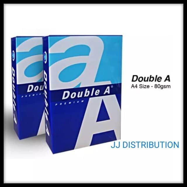 Double A Everyday A4 Paper 80GSM [500 sheet] / 1 Reams ** 15 Reams FREE ...