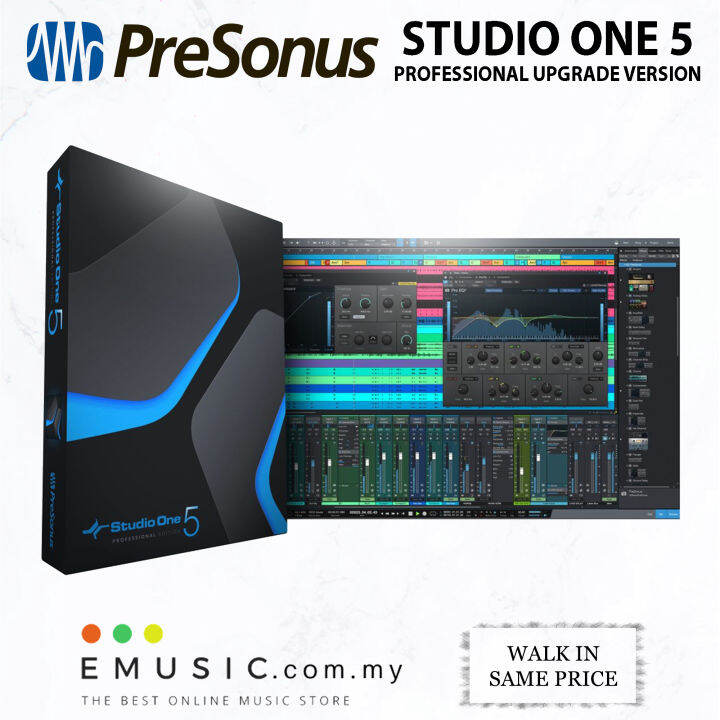 PreSonus Studio One 5 Professional Upgrade from Artist – All Versions | Lazada