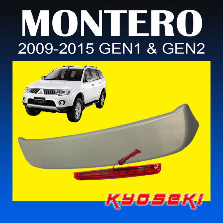 OEM Spoiler for Mitsubishi Montero 2009 up to 2015 ( Gen 1 and 2 ...