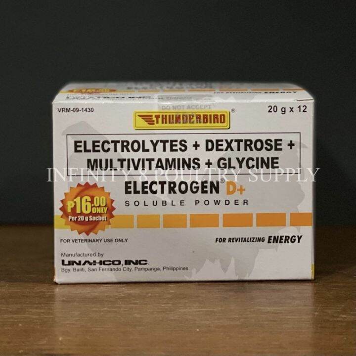 Electrogen D Soluble 20 grams x 12 sachet/box | Lazada PH