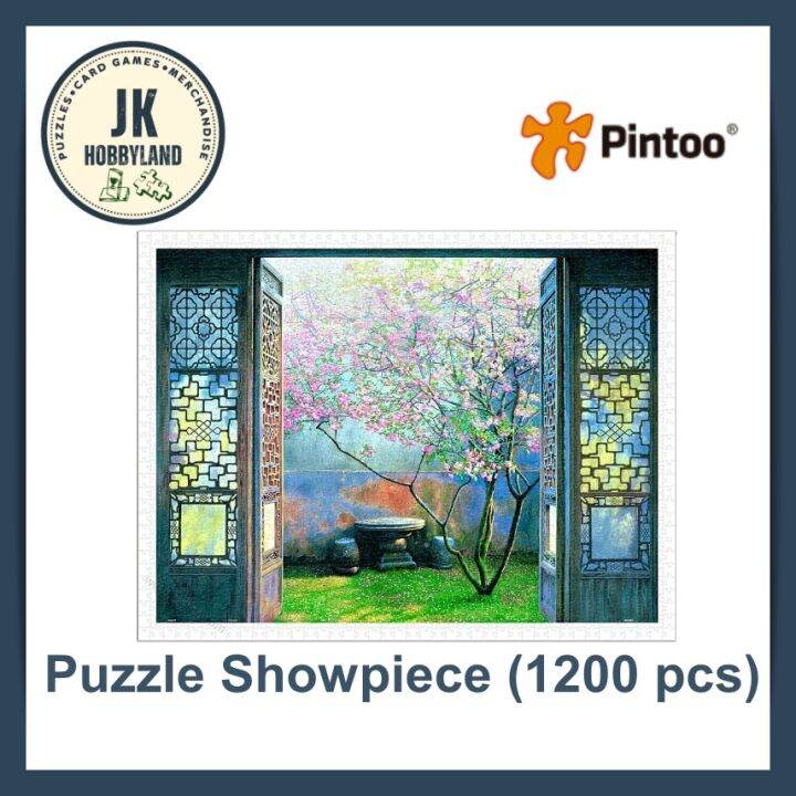 Pintoo | Peach Blossom Spring Showpiece Puzzle 1200 pcs | Lazada PH