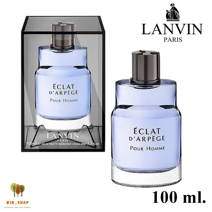 Lanvin Eclat d'Arpege Pour Homme EDT for men 100 ml. น้ำหอมแท้ พร้อมกล่องซีล | Lazada.co.th
