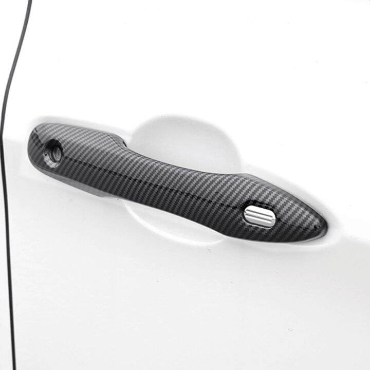 Xuming For Toyota Harrier 2021 Carbon Fiber Pattern Car Door Handle ...