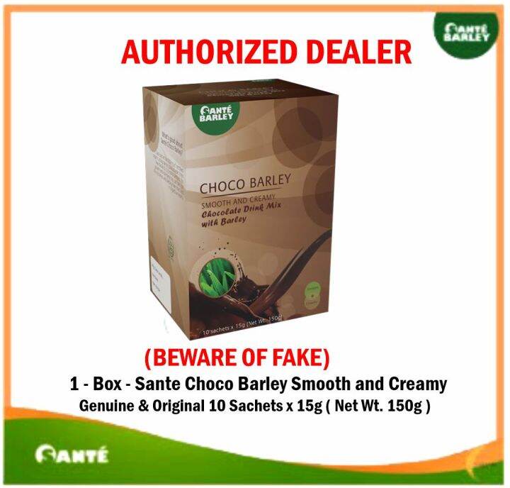 1 Box Barley Choco barley Smooth and Creamy 10 sachets per Box | Lazada PH