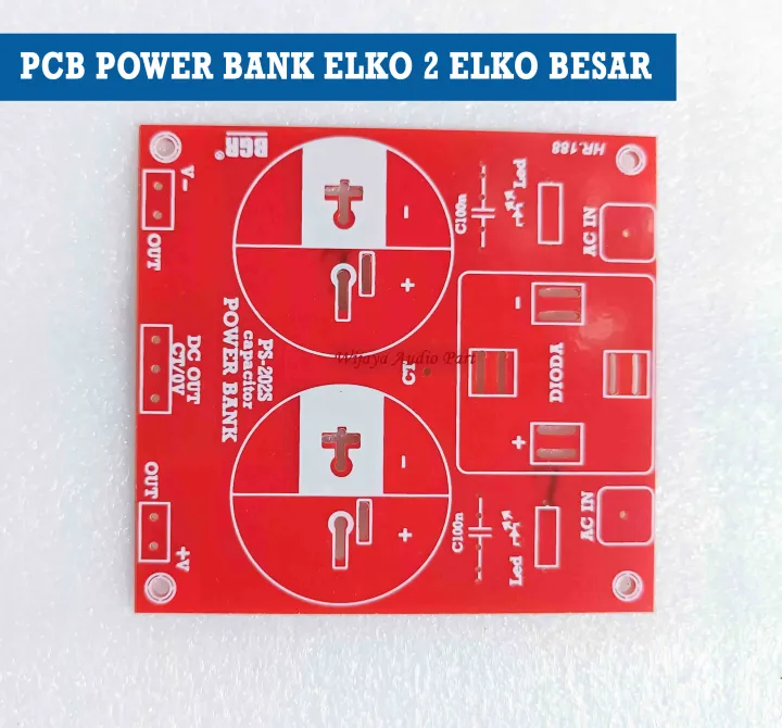 PCB PSU 2 ELCO PCB POWER BANK 2 ELCO | Lazada Indonesia